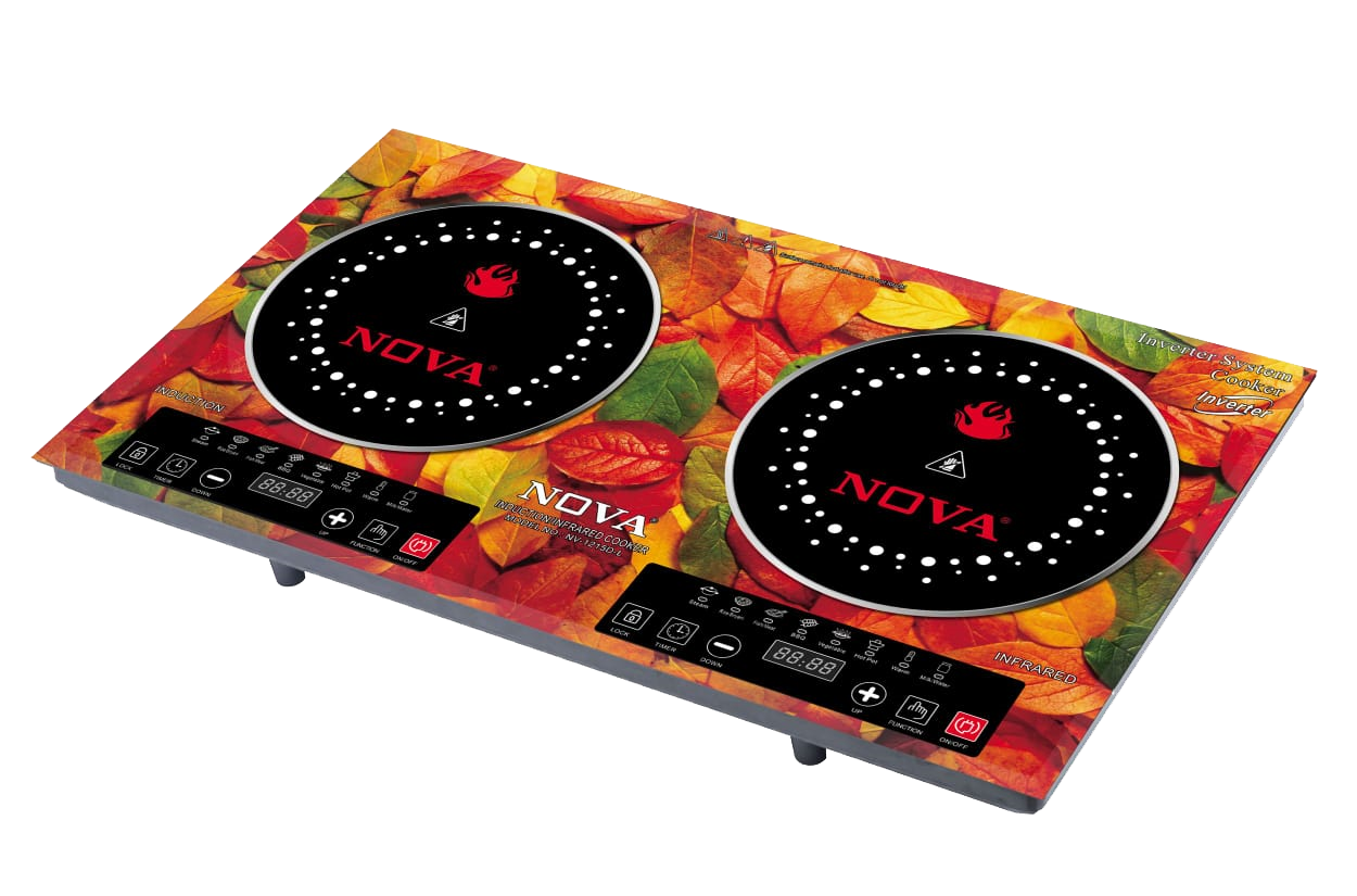NOVA INDUCTION & INFRARED COOKER NV 1215D-L – Nova Electronics Company ...